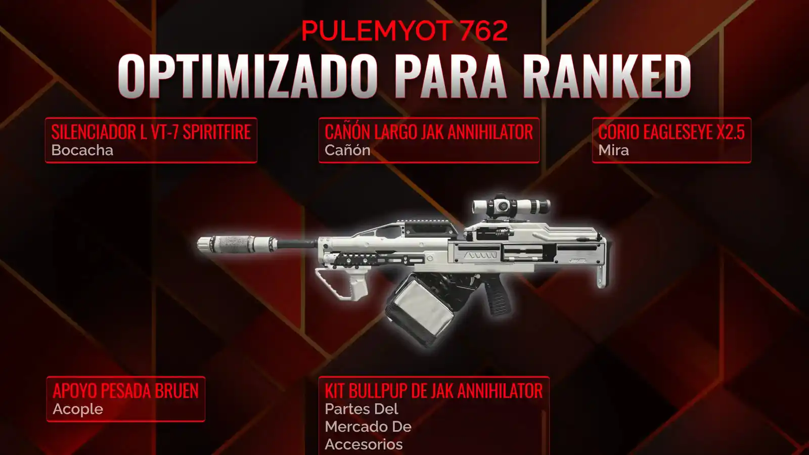 Domina la Batalla Real con la Pulemyot 762: Una guía definitiva del mejor montaje