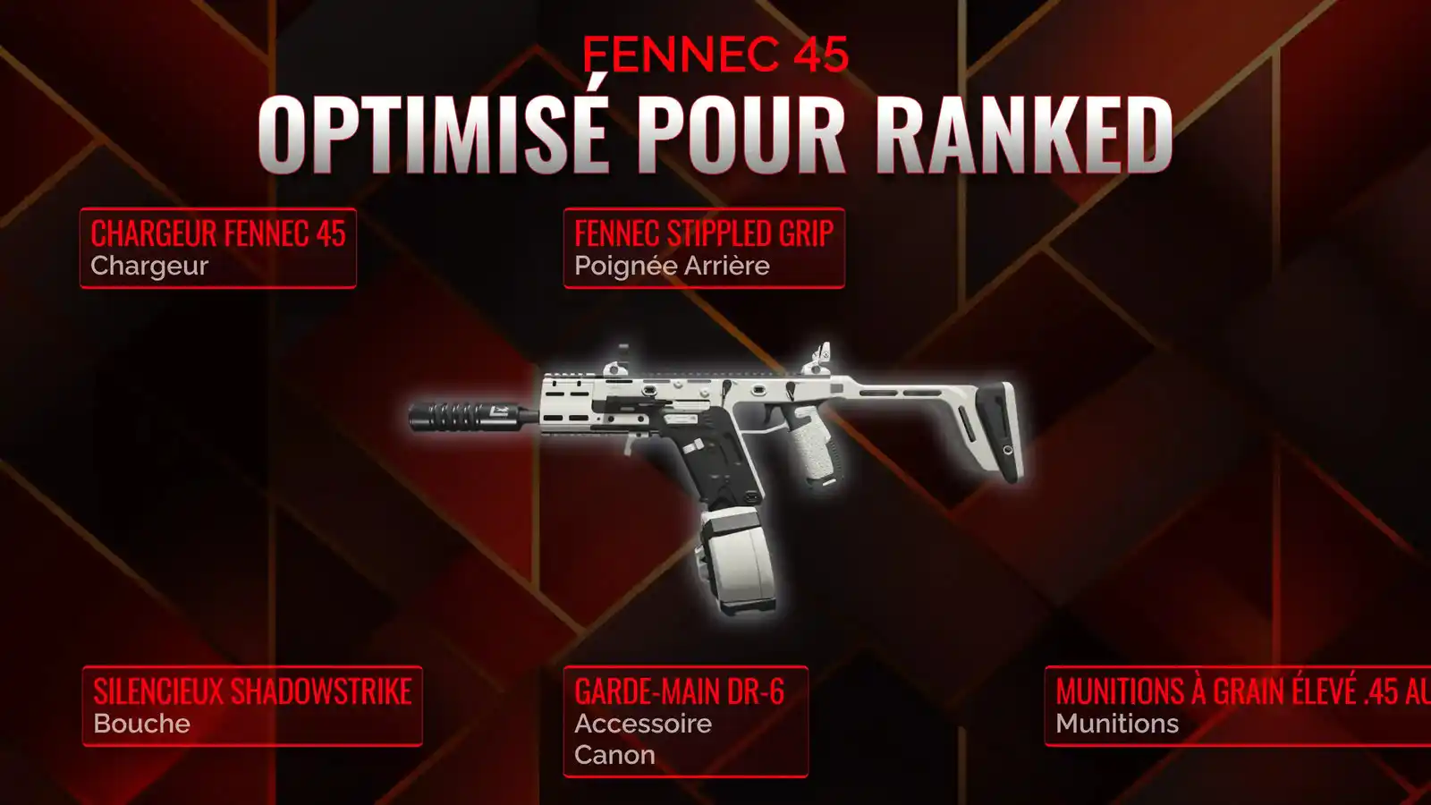 Fennec 45 en action : Confection d'une classe ultime pour Battle Royale