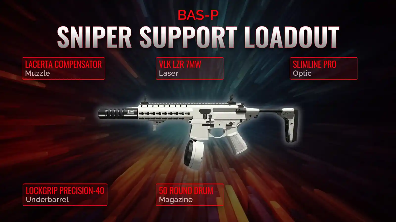 BAS-P Mastery: Crafting a Dominant Sniper Support Loadout