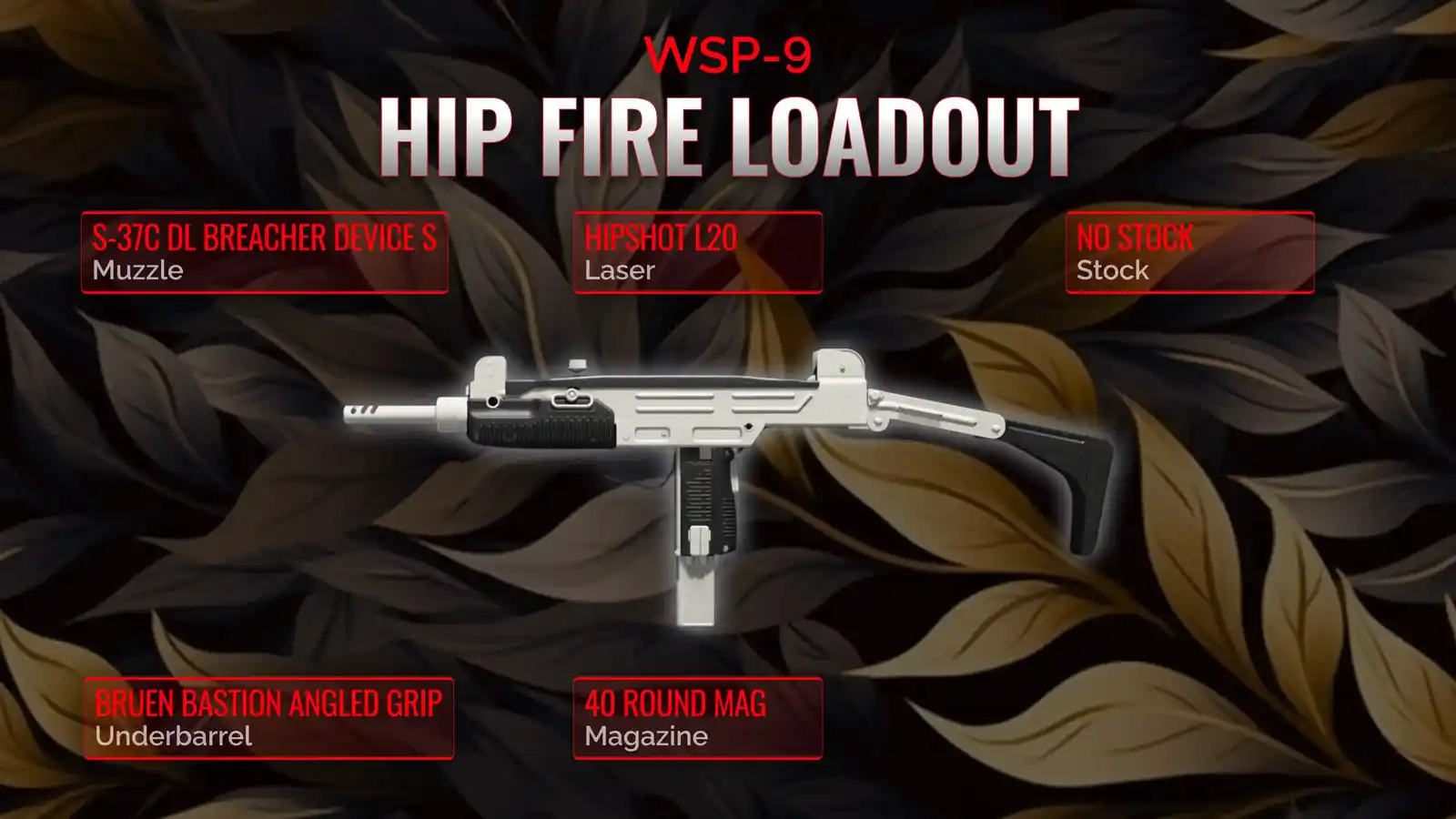 Hip Fire Dominance with WSP-9: Your Elite Loadout Guide