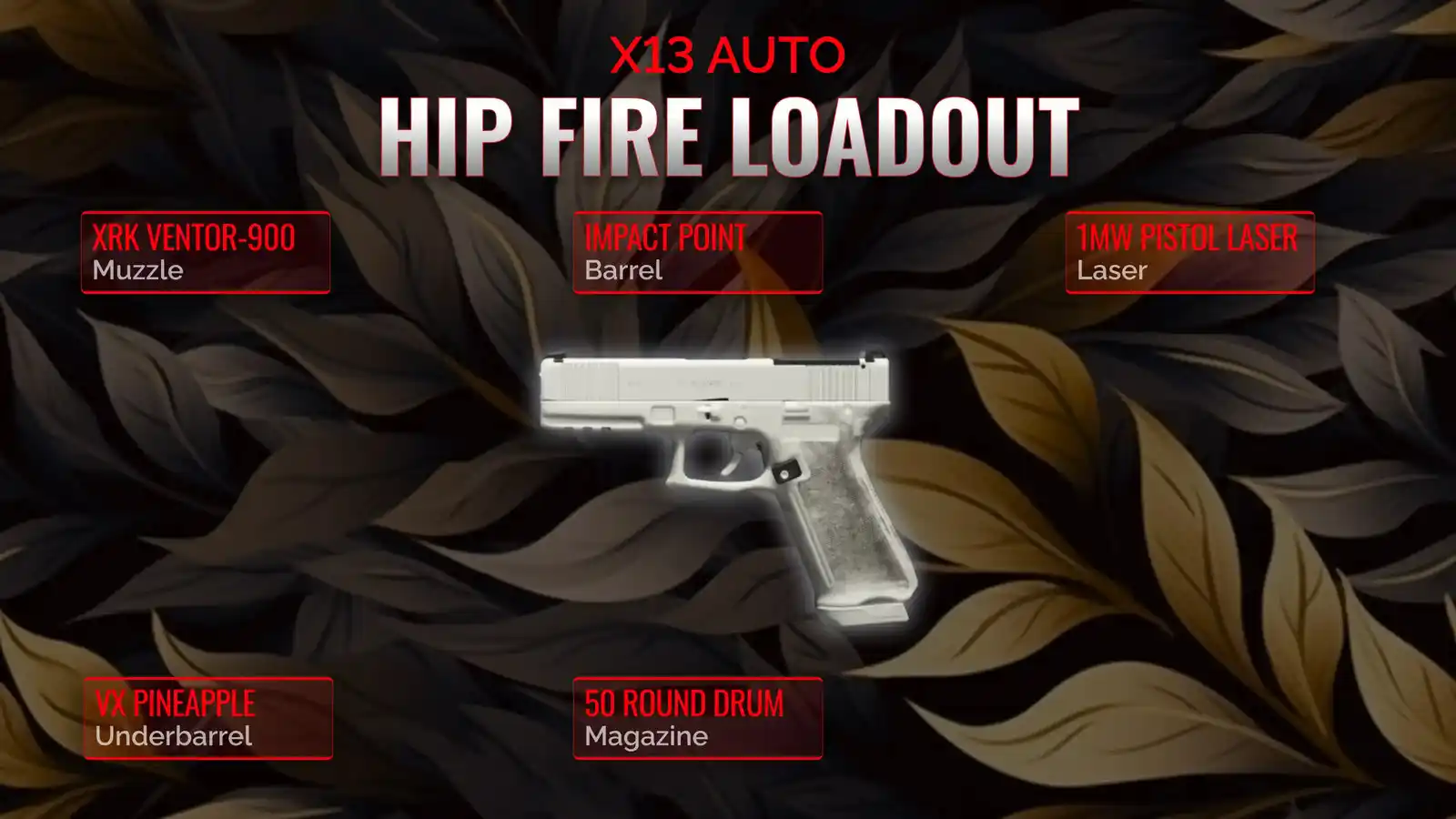 X13 Auto Dominance: Mastering hip fire for the Ultimate Loadout
