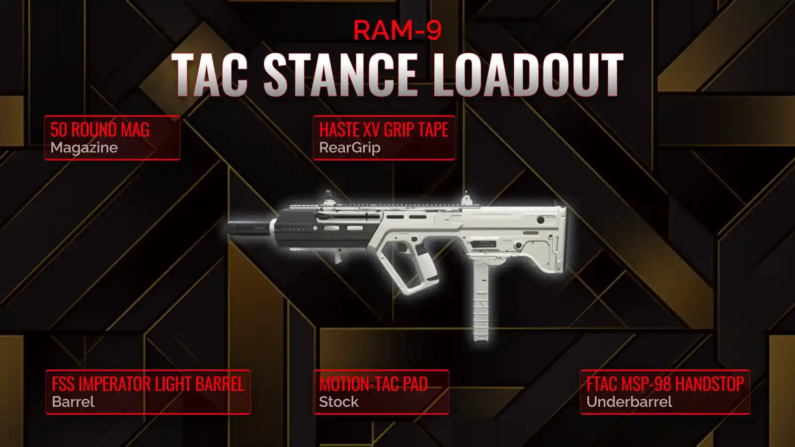 Ram-9 Dominance: A Tac Stance Loadout Masterplan