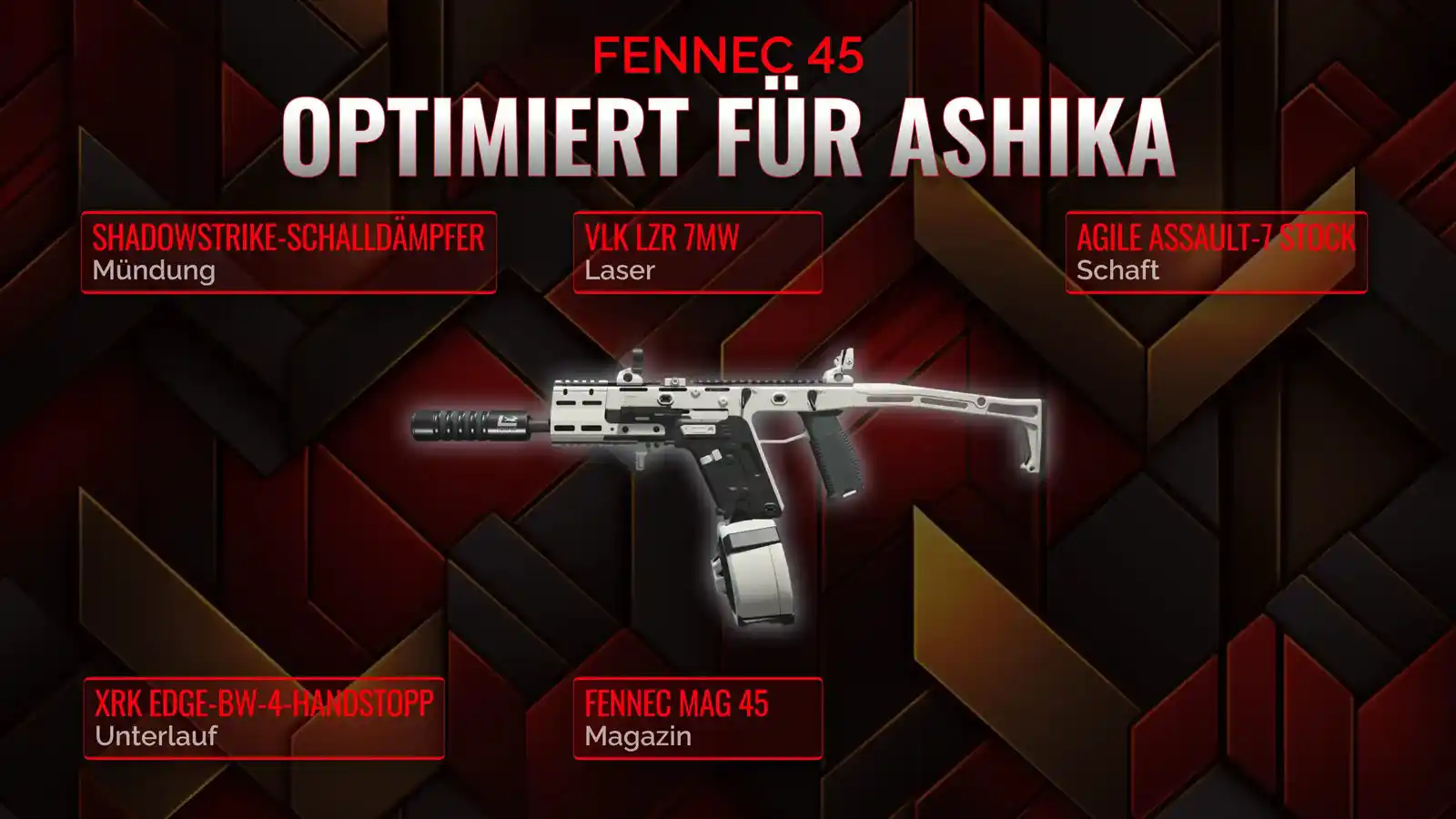 Die Fennec 45 entfesselt: Ein umfassendes Handbuch zum Resurgence-Loadout