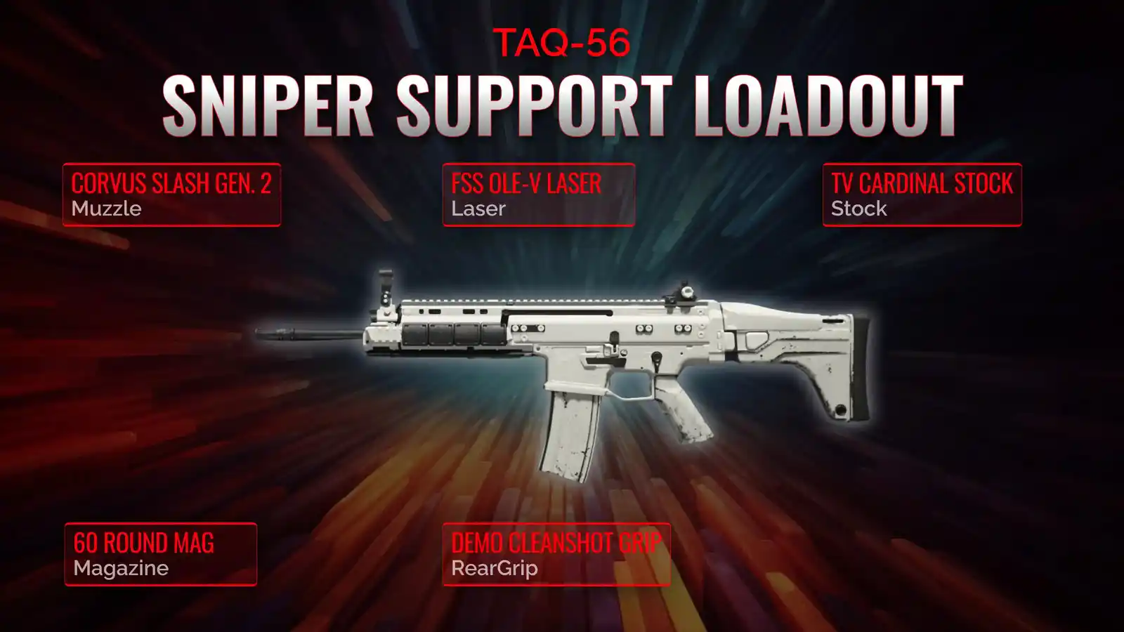 TAQ-56 Dominance: Mastering the Sniper Support Loadout in Warzone