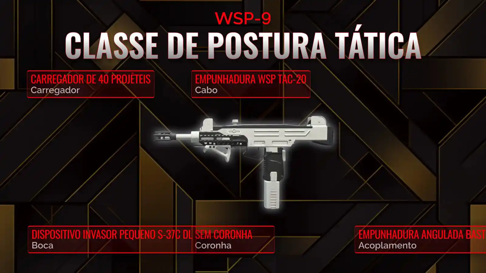O WSP-9 Revelado: Manual Completo do Loadout de tac stance