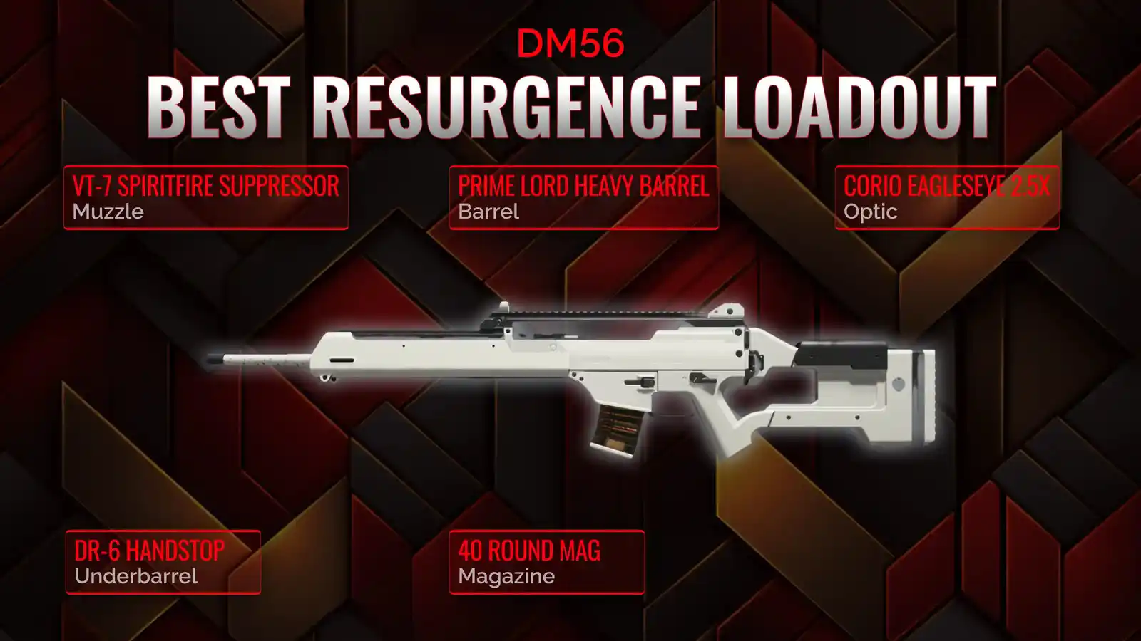 Dominating Resurgence: Mastering the DM56 Loadout