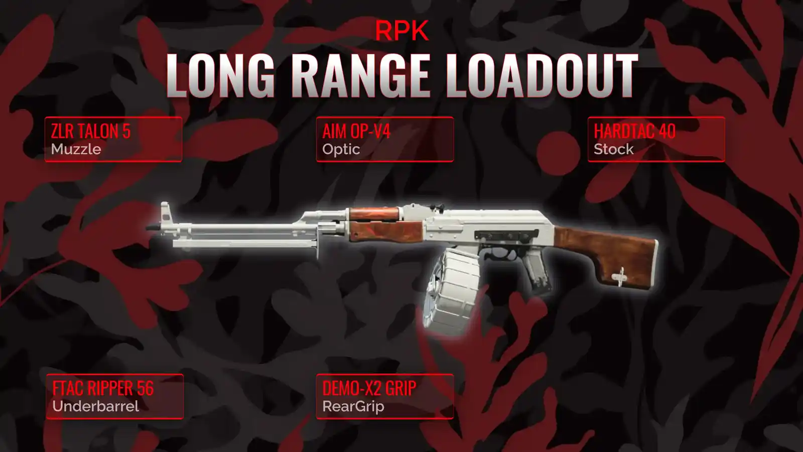 Conquer The Distance: Unpacking the RPK's Ultimate Long Range Loadout ...