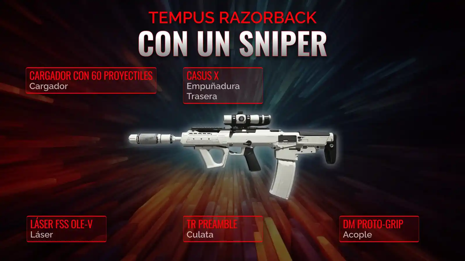 Dominando Tempus Razorback: Guía definitiva del mejor Loadout de apoyo ...
