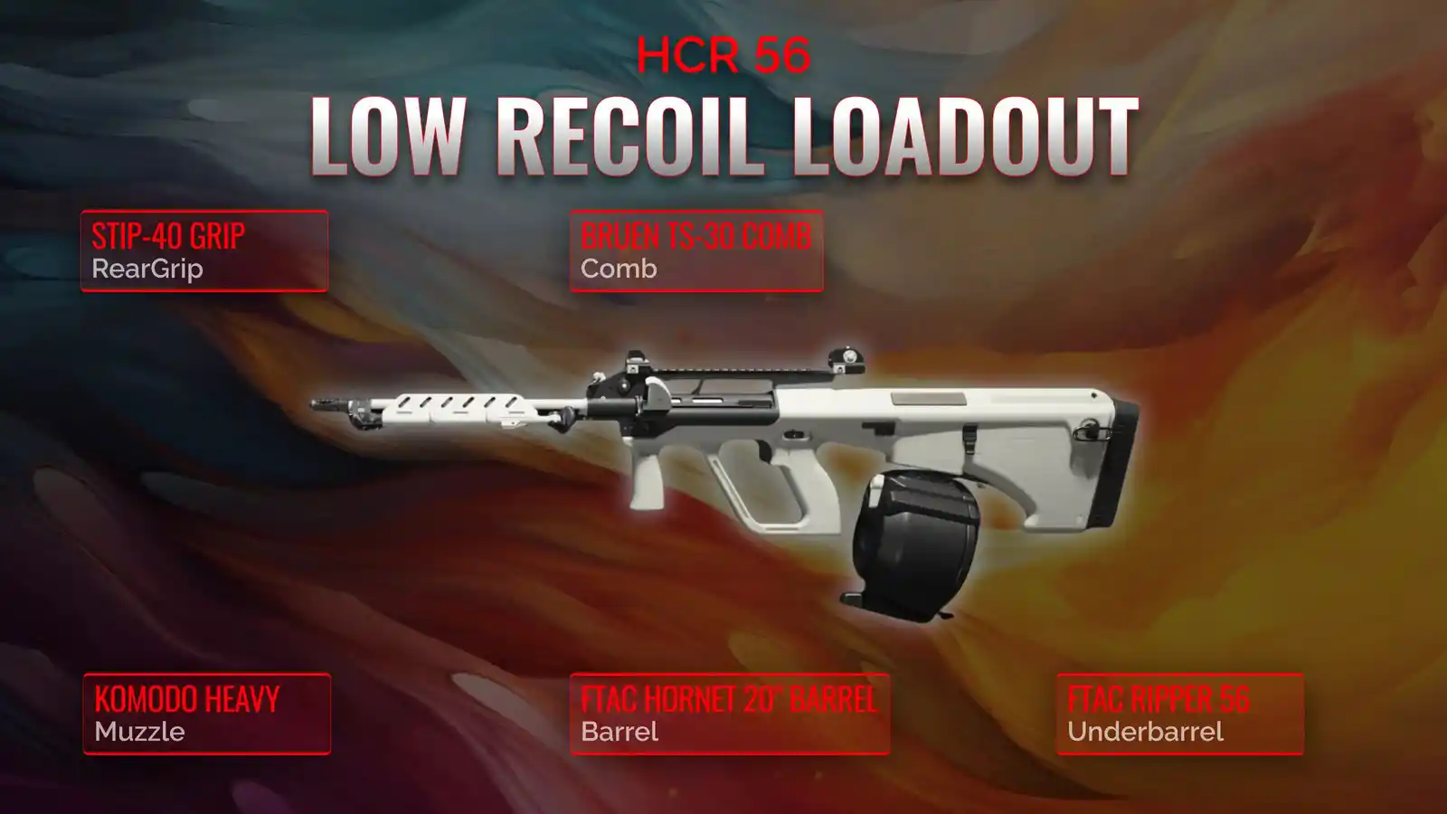 Dominate the Warzone: Crafting the HCR 56 for Ultimate Low Recoil ...